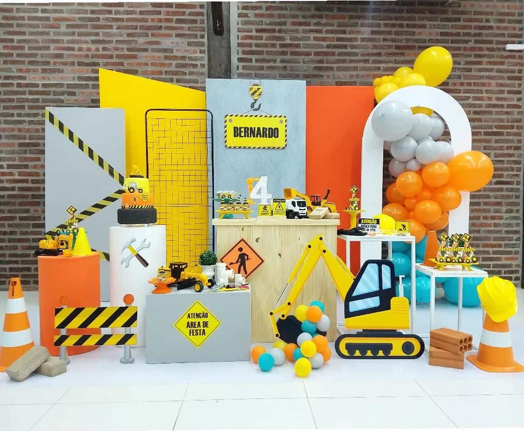Construction Theme Party Setup in NCR | Adore Celebration